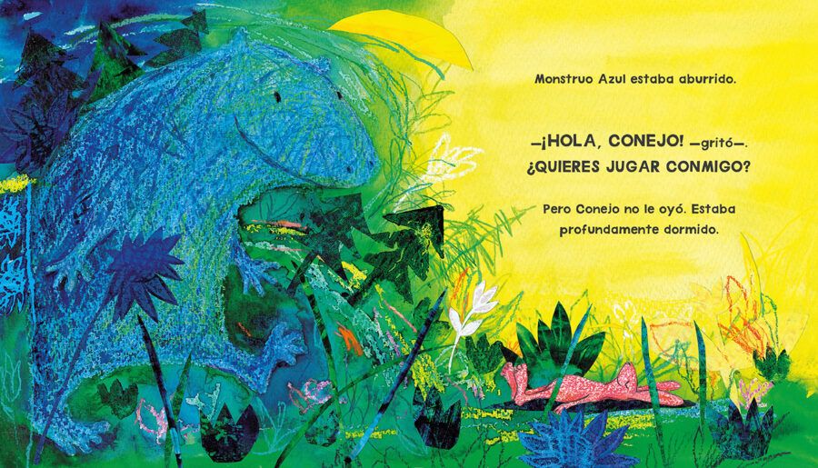 Monstruo azul - Editorial Juventud