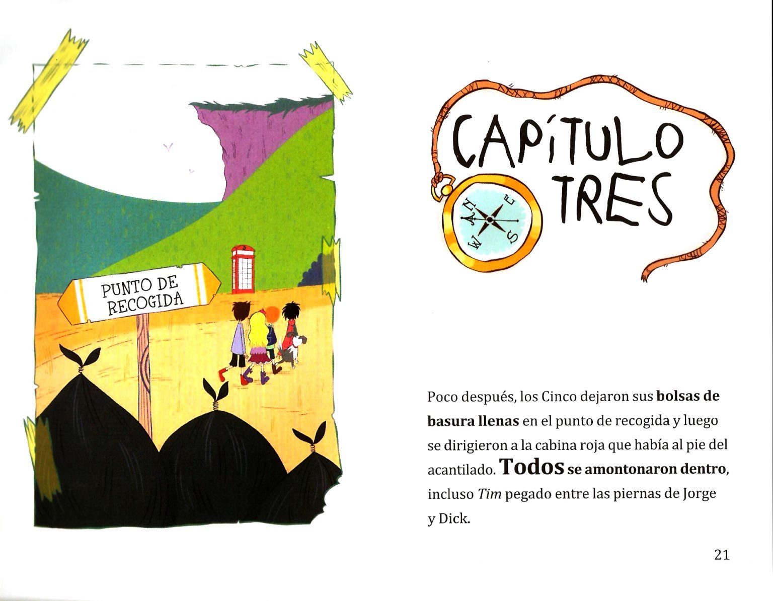 Los Cinco y la perrita perdida - Editorial Juventud